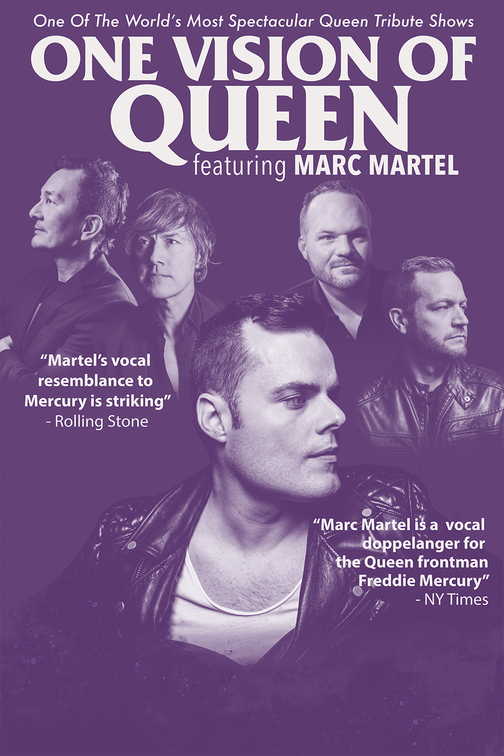 ONE VISION OF QUEEN feat. MARC MARTEL - One of the world's most spectacular Queen Tribute Shows ...