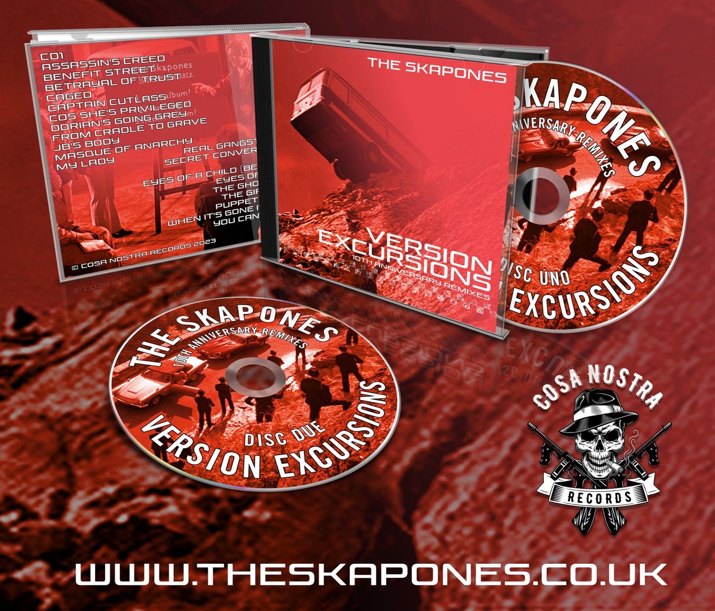 Version Excursions - CD - The Skapones