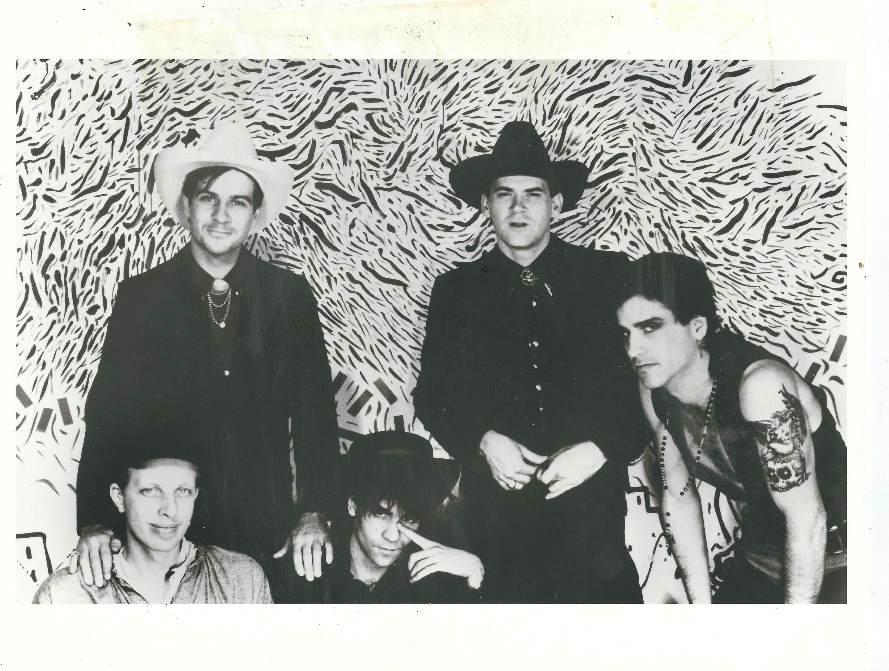 A Story Told In Two Photos. Wall of Voodoo 1984 to 1986