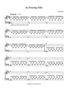 David Tolk - Peaceful Piano - Sheet Music