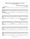 David Tolk - Peaceful Piano - Sheet Music
