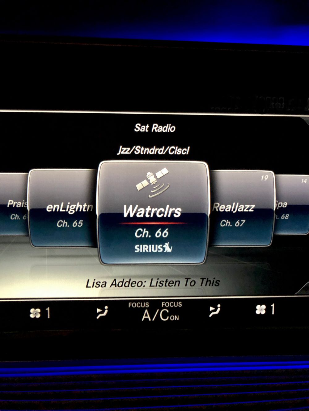 Lisa Addeo - Watercolors, Sirius XM Ch. 66