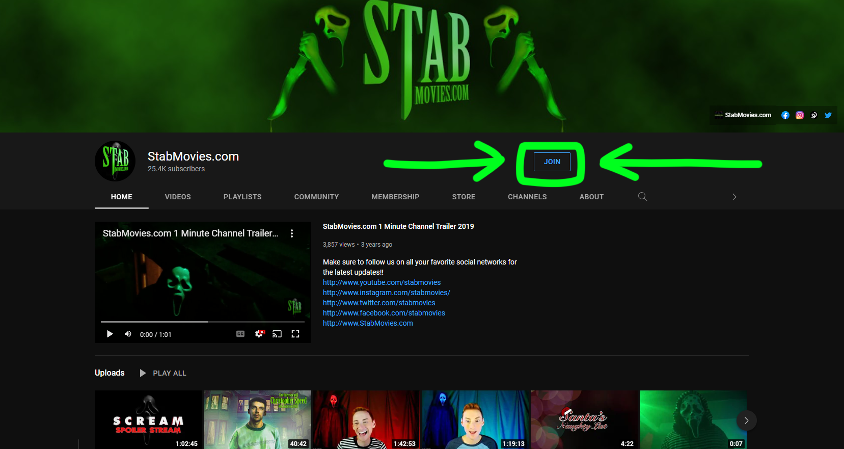 Become an Official Stabber!