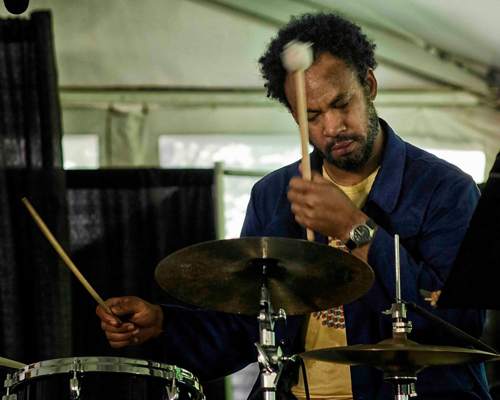 MIKE REED drummer & composer - Photos