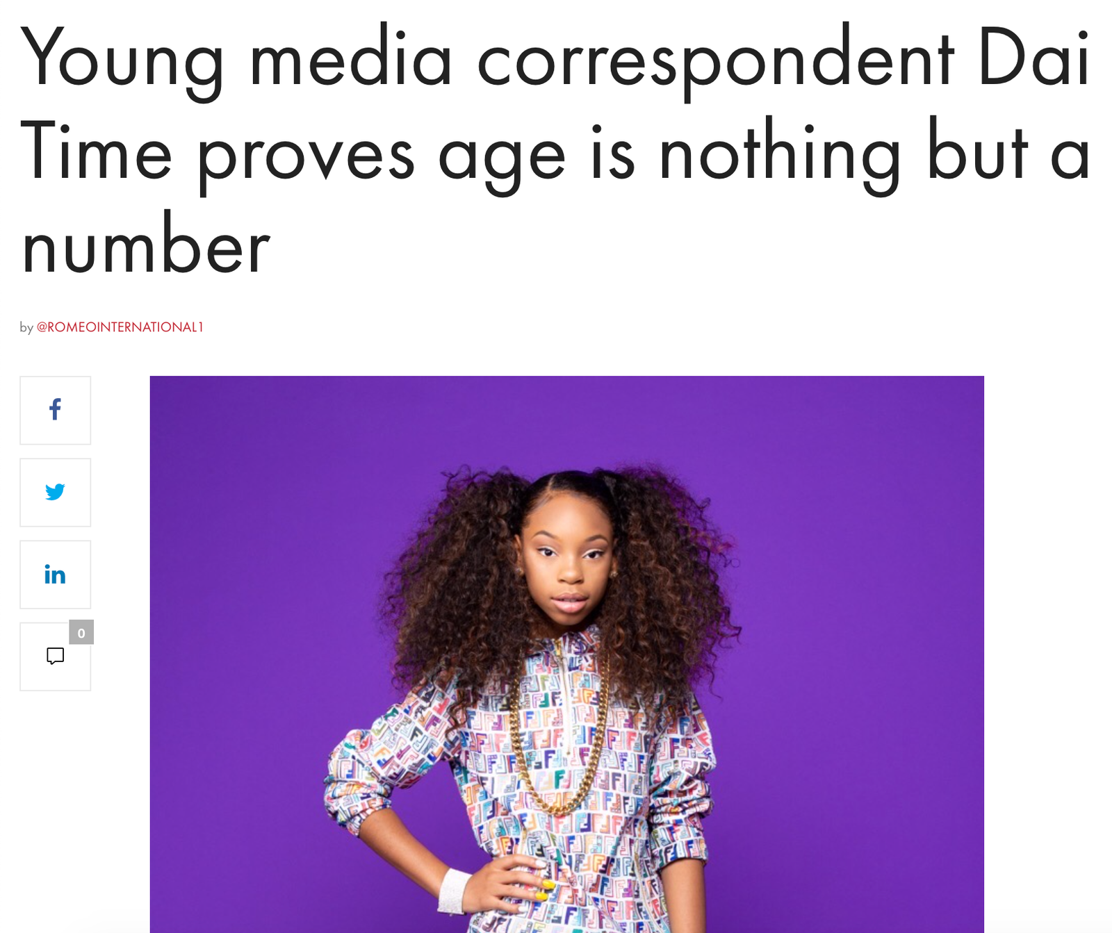 Officially Dai TIme - About