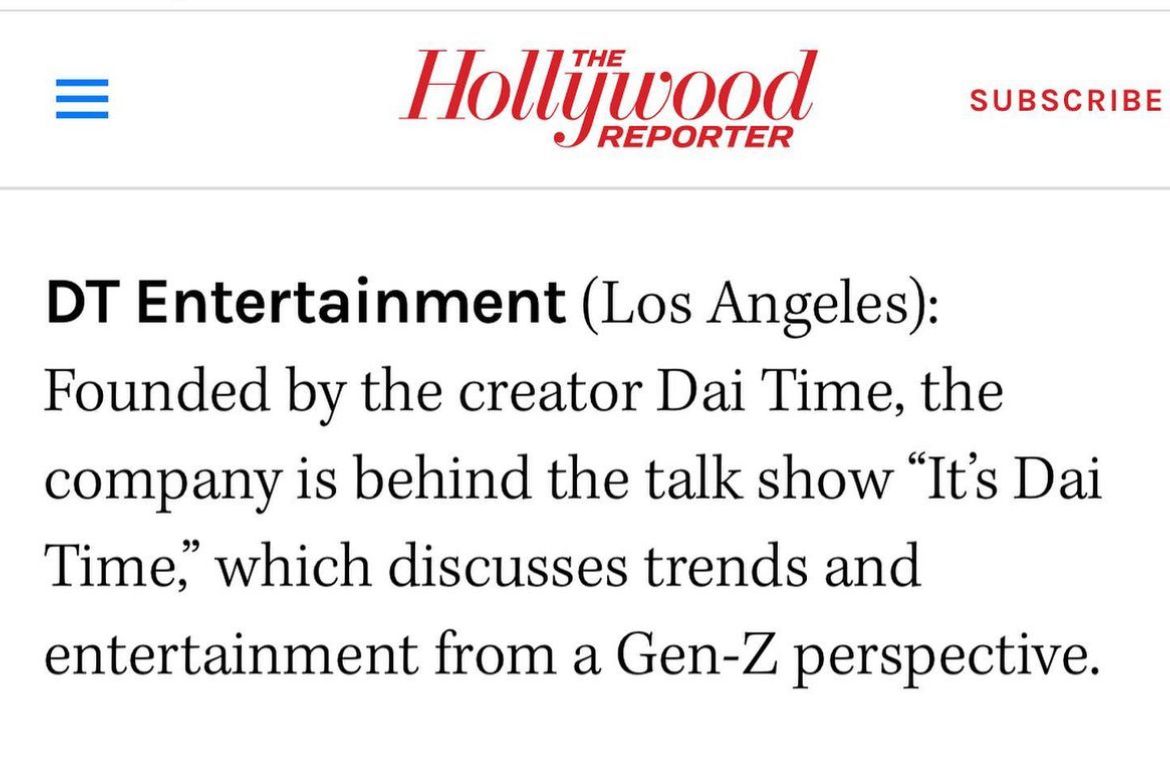 Officially Dai TIme - About