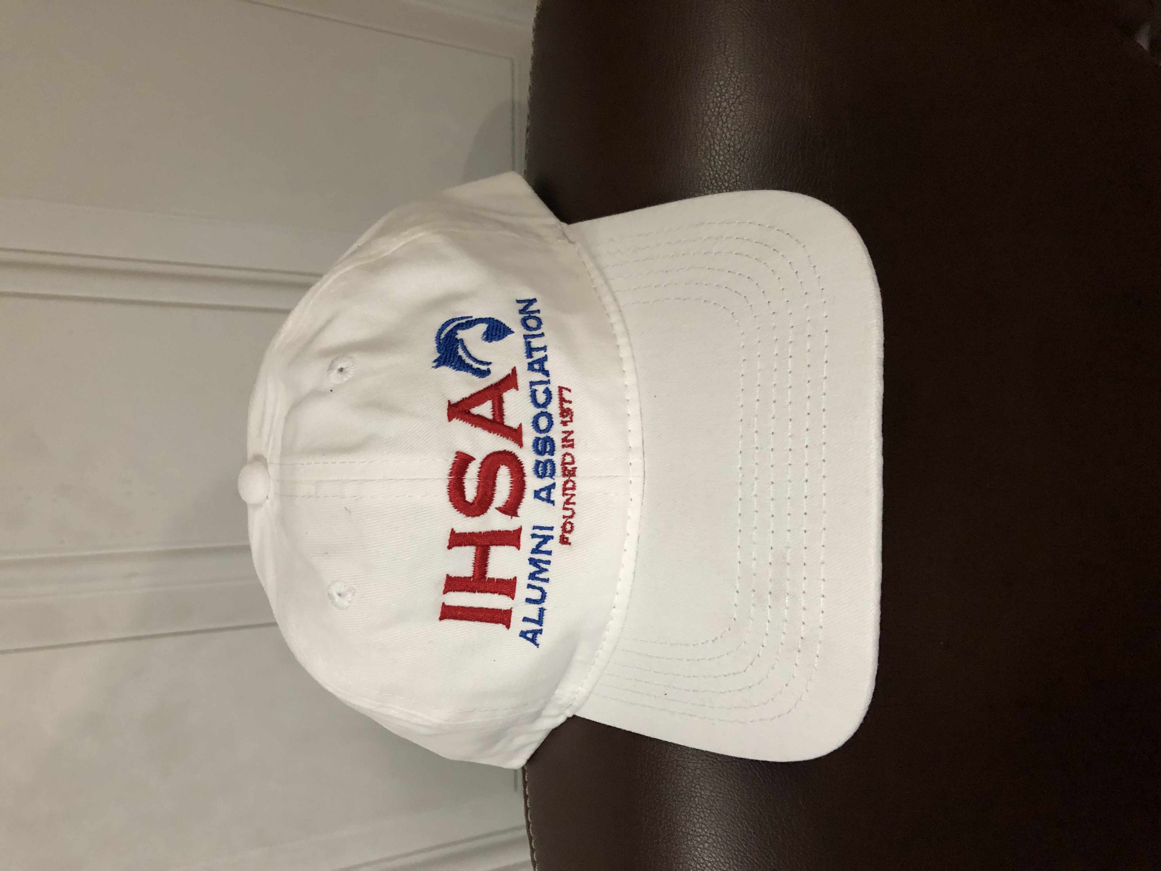 SA1010: IHSA Alumni Logo Twill Cap - Merry Go Round Monograms