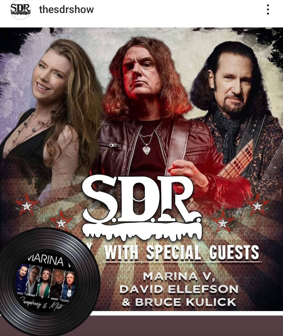 The SDR Show/Podcast with Bruce Kulick (KISS) & David Ellefson (MEGADETH)