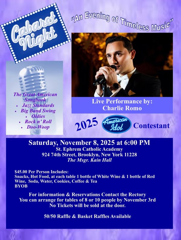 Charlie Romo - Schedule