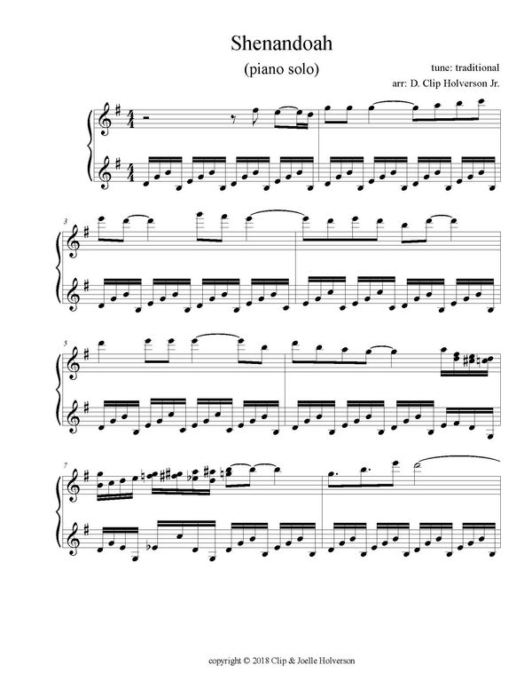 Holverson Music - Shenandoah