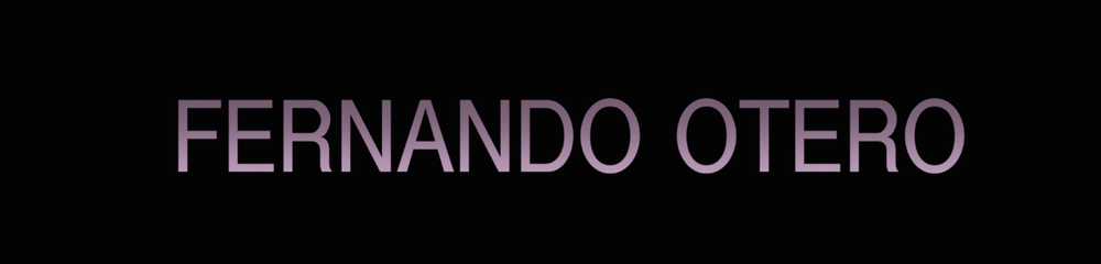 Fernando Otero - PROJECTS - BIO - PRESS KIT