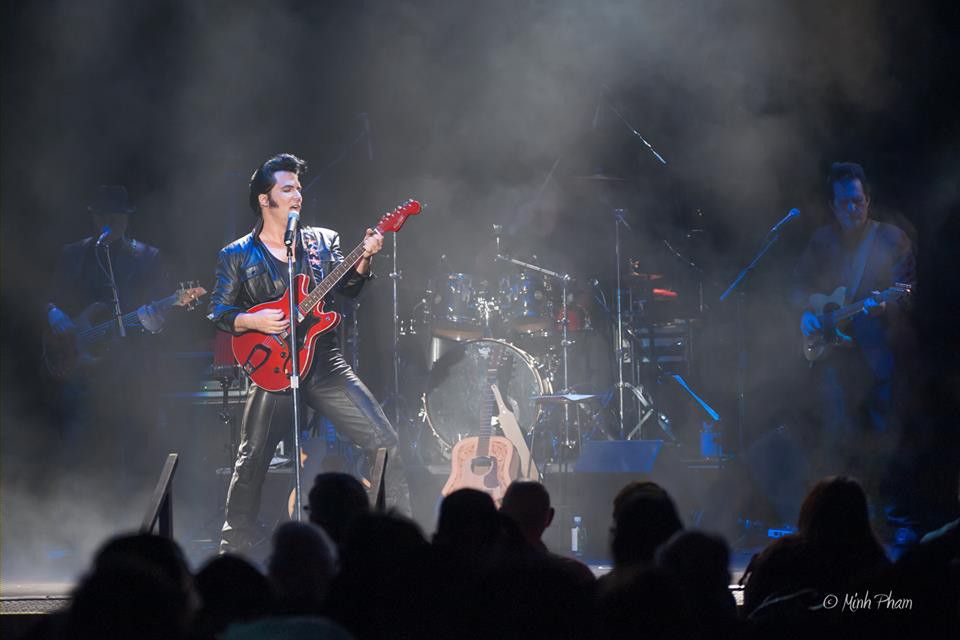 Danny Vernon Illusion of Elvis Presley tribute impersonator Seattle ...