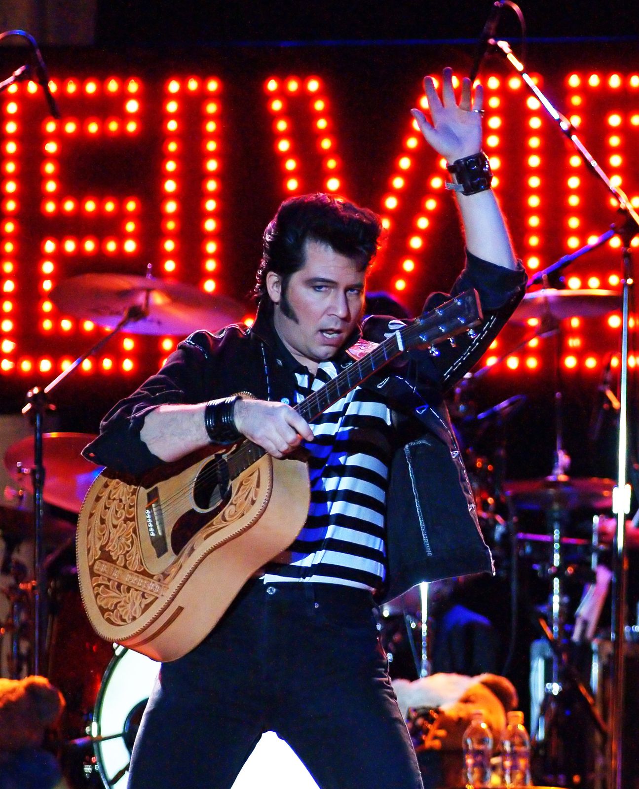 Danny Vernon Illusion of Elvis Presley tribute impersonator Seattle ...