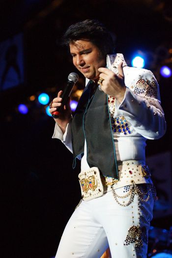 Danny Vernon Illusion of Elvis Presley tribute impersonator Seattle ...