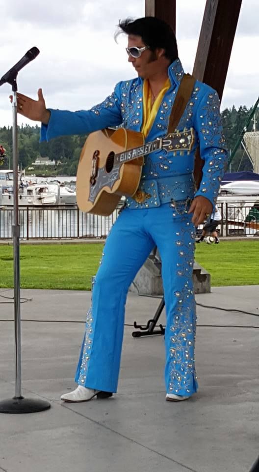 Danny Vernon Illusion of Elvis Presley tribute impersonator Seattle ...