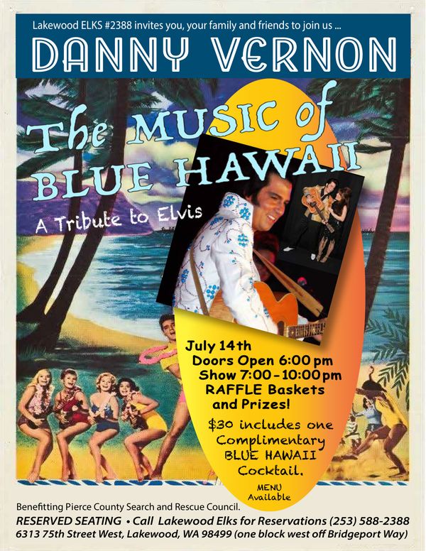 Danny Vernon Illusion of Elvis Presley tribute impersonator Seattle ...