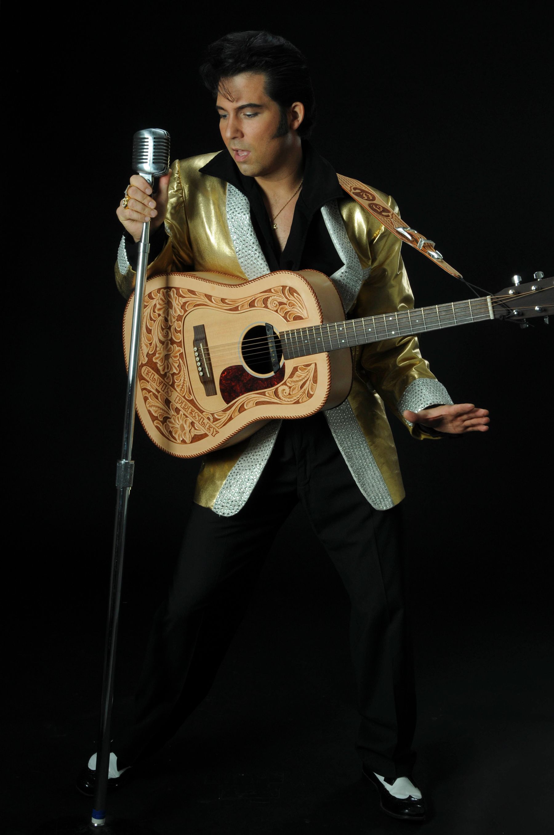 Danny Vernon Illusion of Elvis Presley tribute impersonator Seattle ...