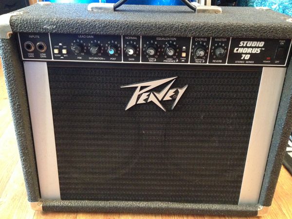 Early 90s PEAVEY Studio Chorus 70 stereo electric guitar combo - Guitars UK
