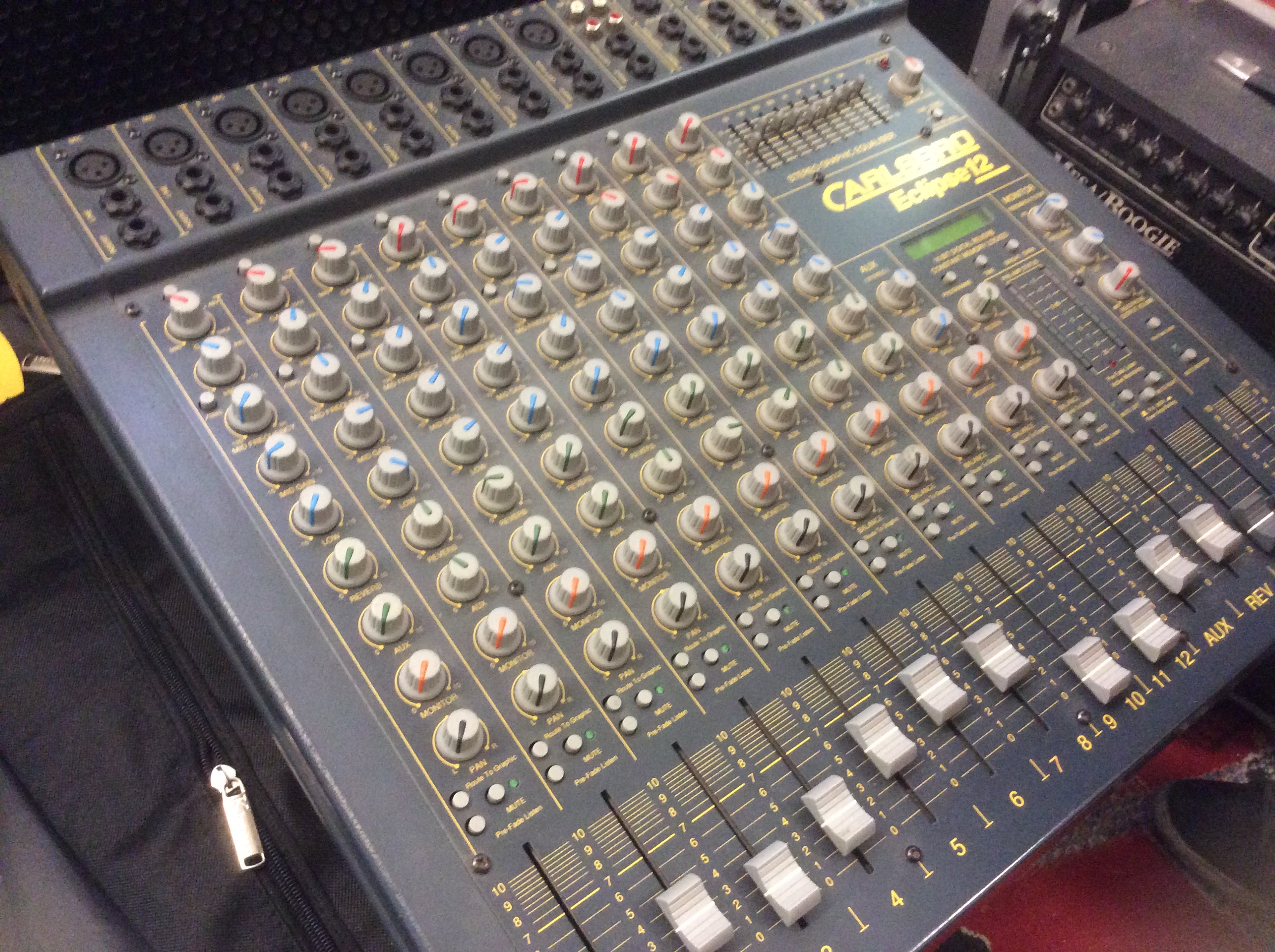 Pre-owned Carlsbro Eclipse 12 600 Watt RMS Powered Mixer - Guitars UK