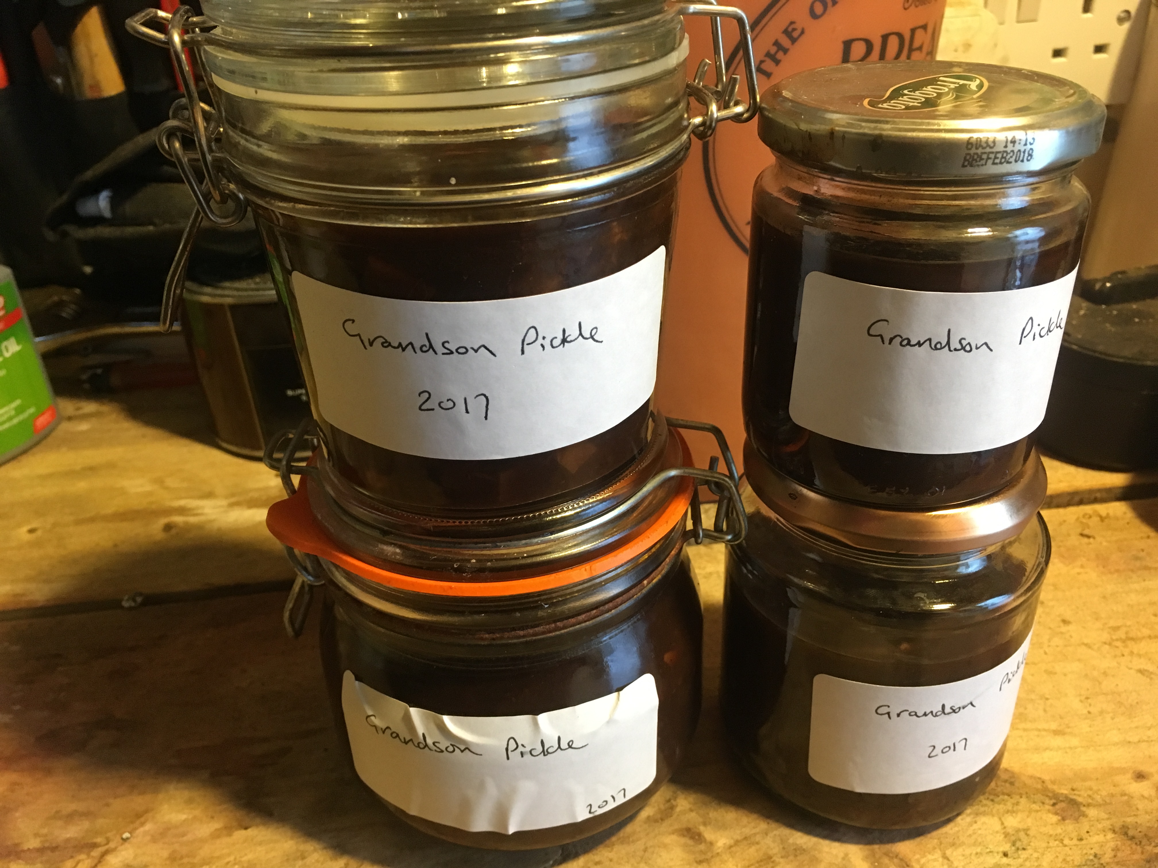 Making your own Branston Pickle