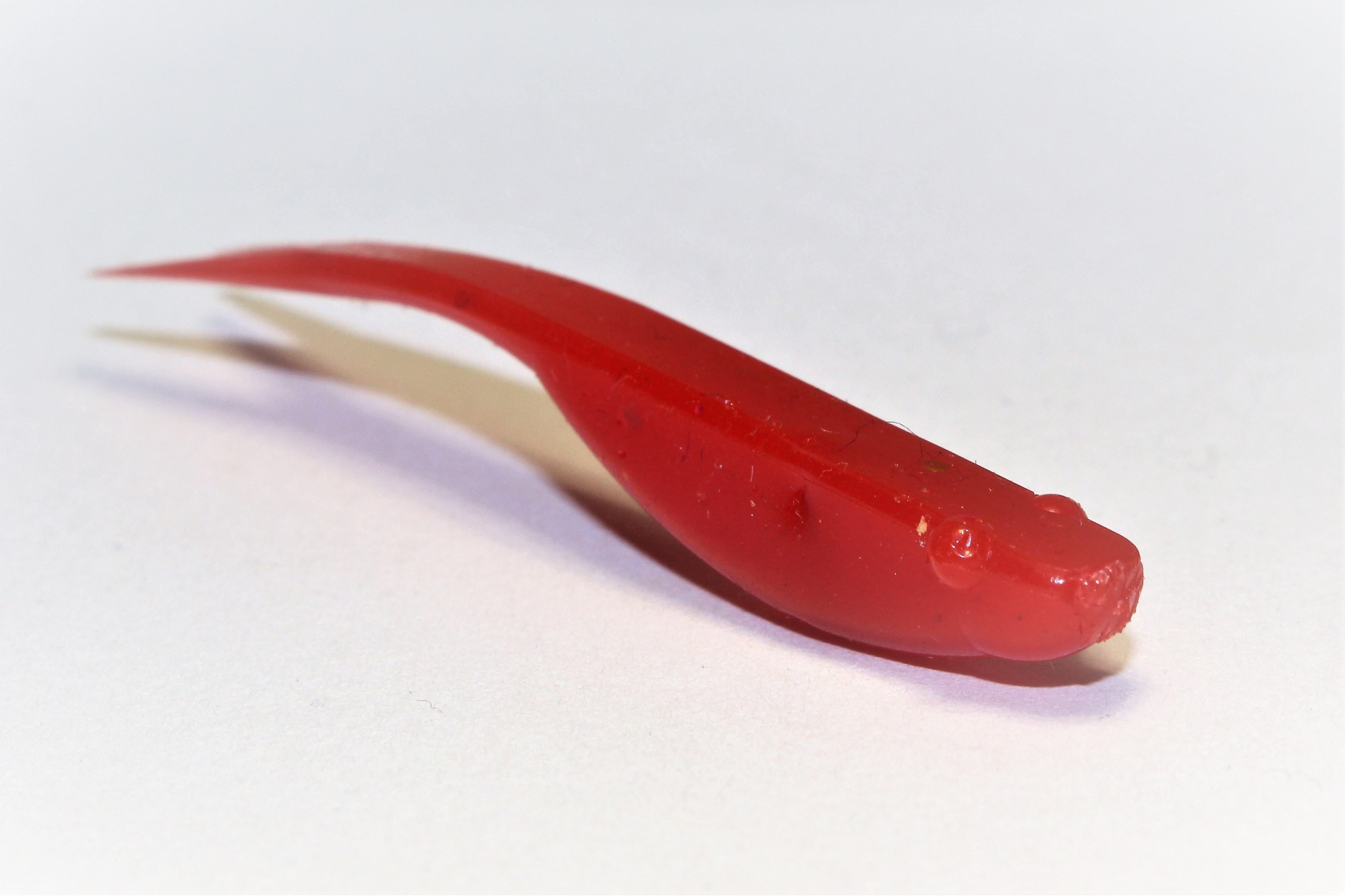 SOLID RED MINNOWS AND FLUKES - Ultralightheavyweights Custom Minjigs