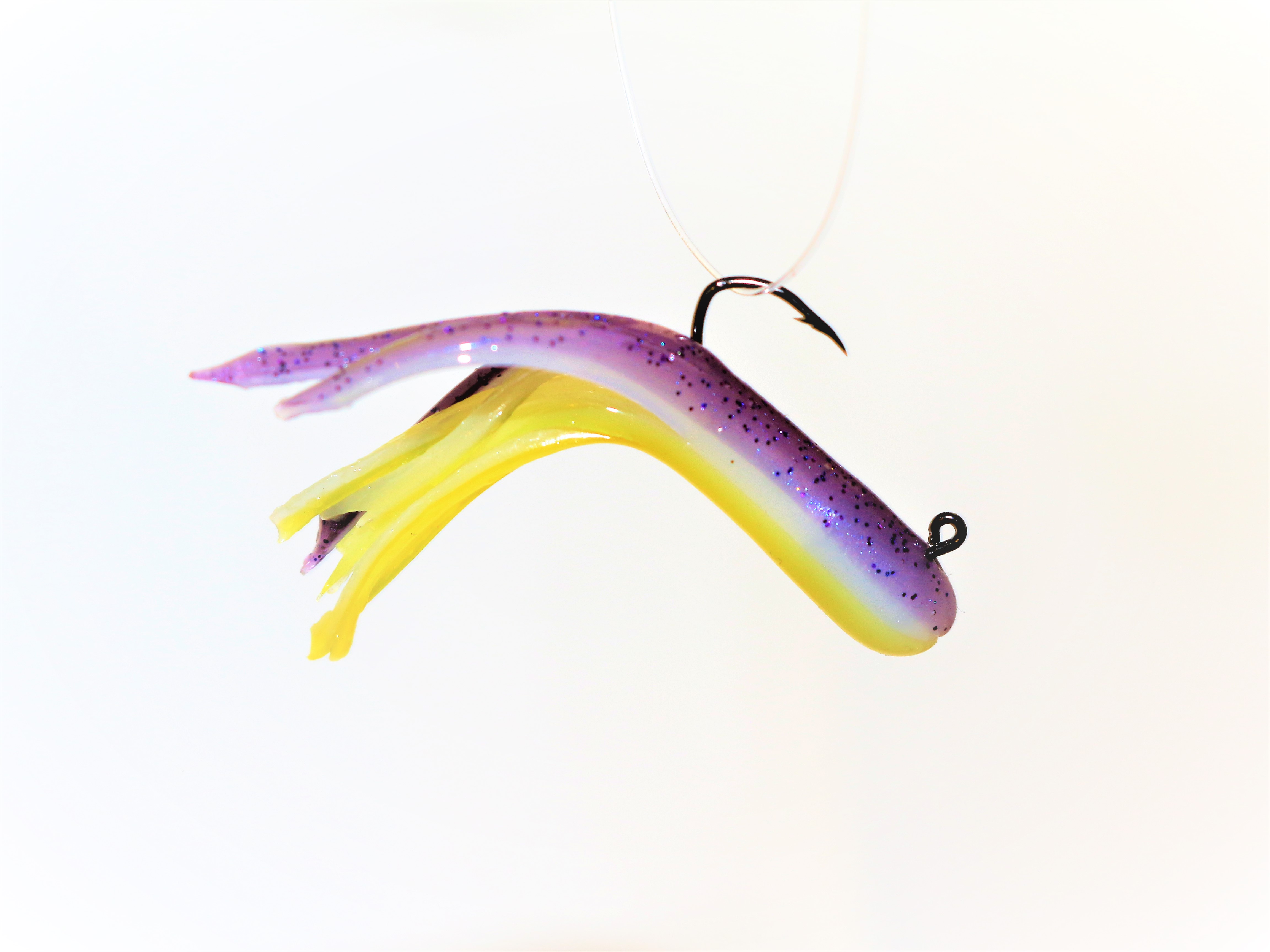 LAKERS TRICOLOR MINIJIG TUBE BAIT - Ultralightheavyweights Custom Minjigs