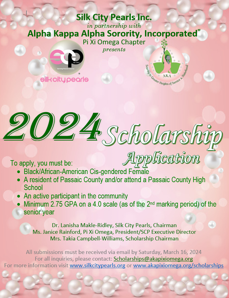 Pi Xi Omega Chapter of Alpha Kappa Alpha Sorority, Inc. - Scholarships