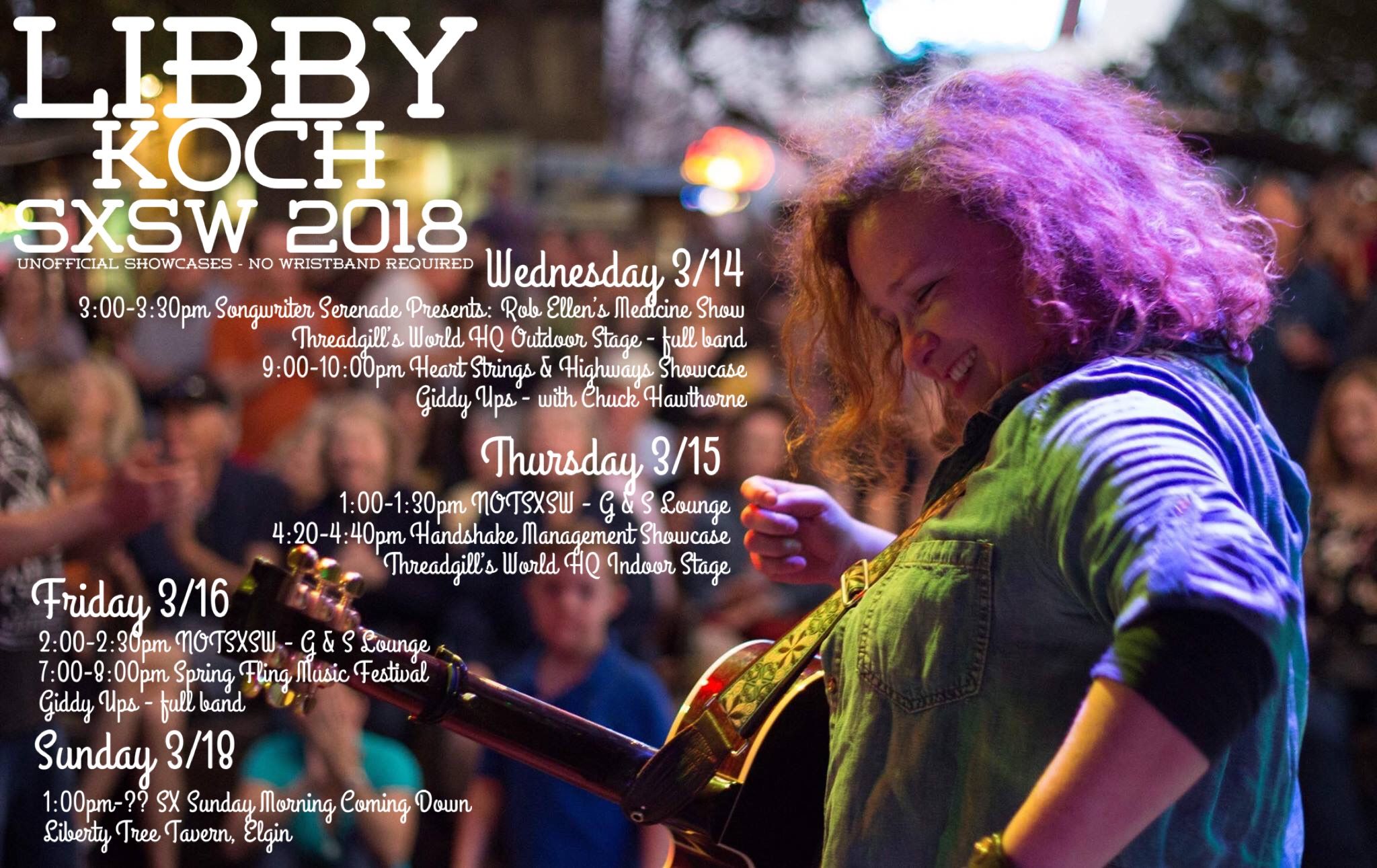 Libby Koch Newsletter - Rodeo & SXSW Edition