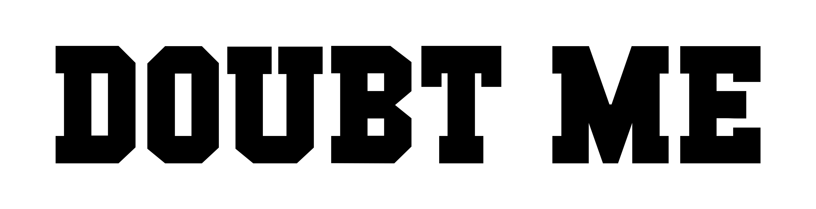 Doubt Me official website [ Believe In Yourself Even When Others Don't ]