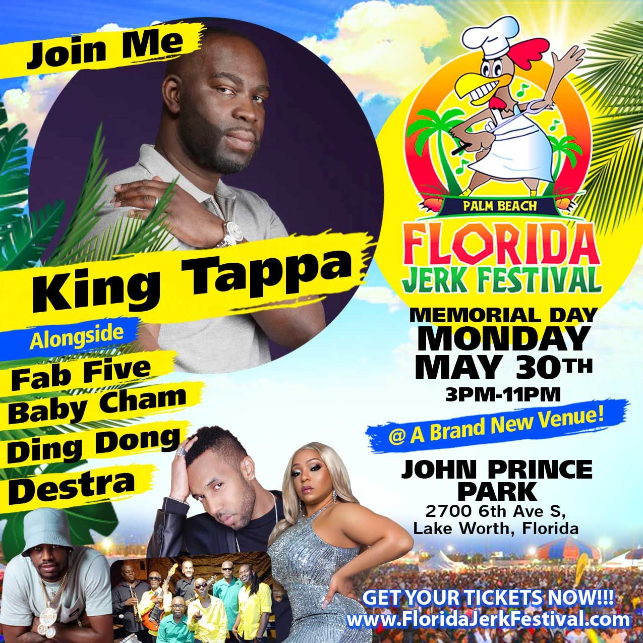 King Tappa - Events