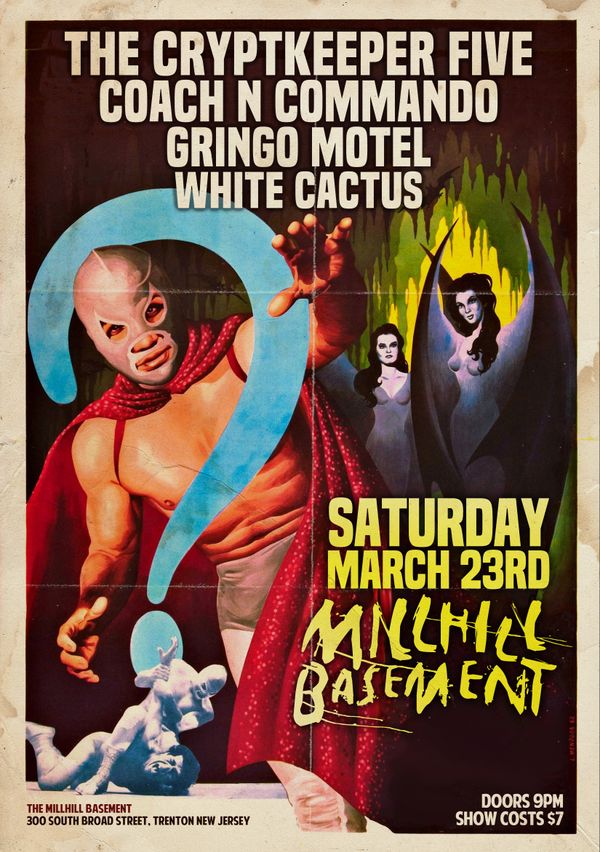 The Cryptkeeper Five - Tour