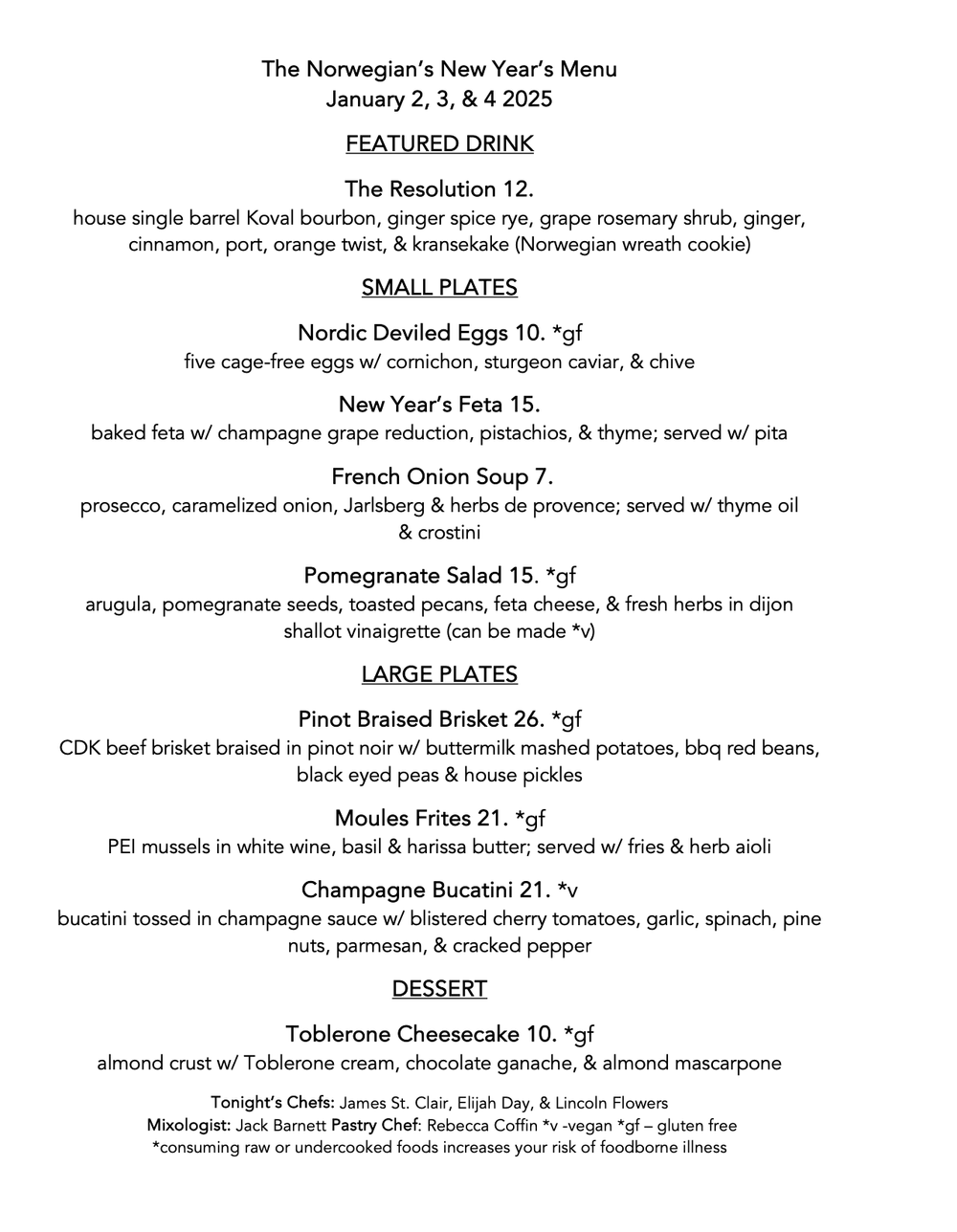 The Norwegian - A Rockford Based Nordic Themed Breakfast, Brunch, and ...
