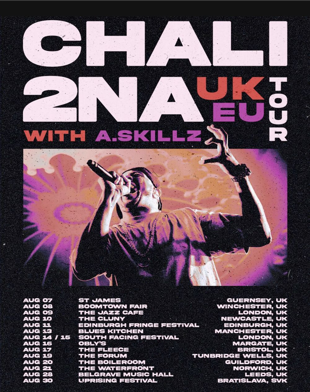 Chali 2na - 2NA SHOWS