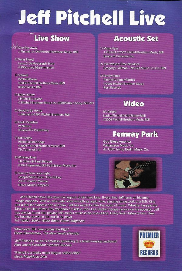 Jeff Pitchell - Shop