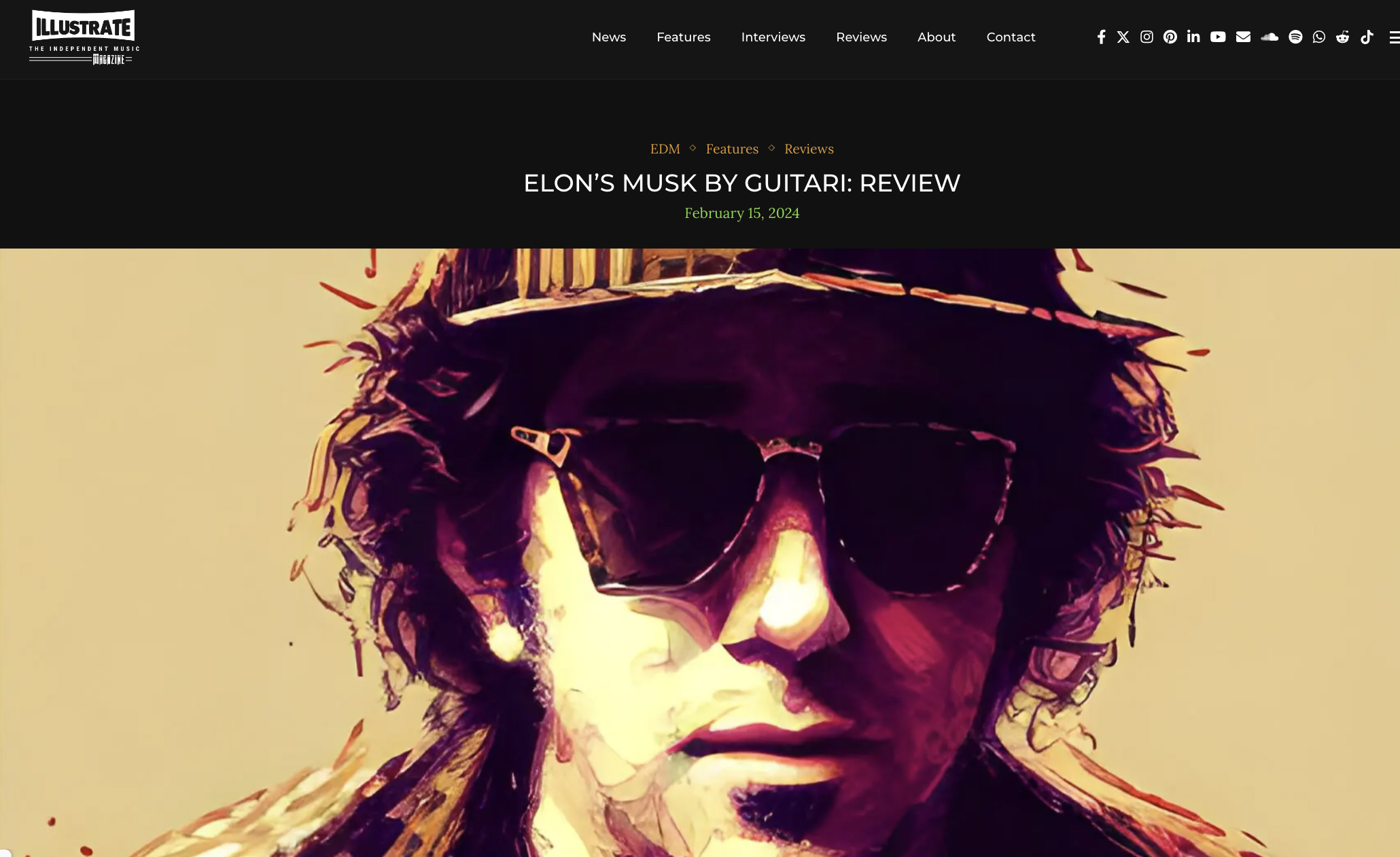 Illustrate Magazine Review of Elon's Musk