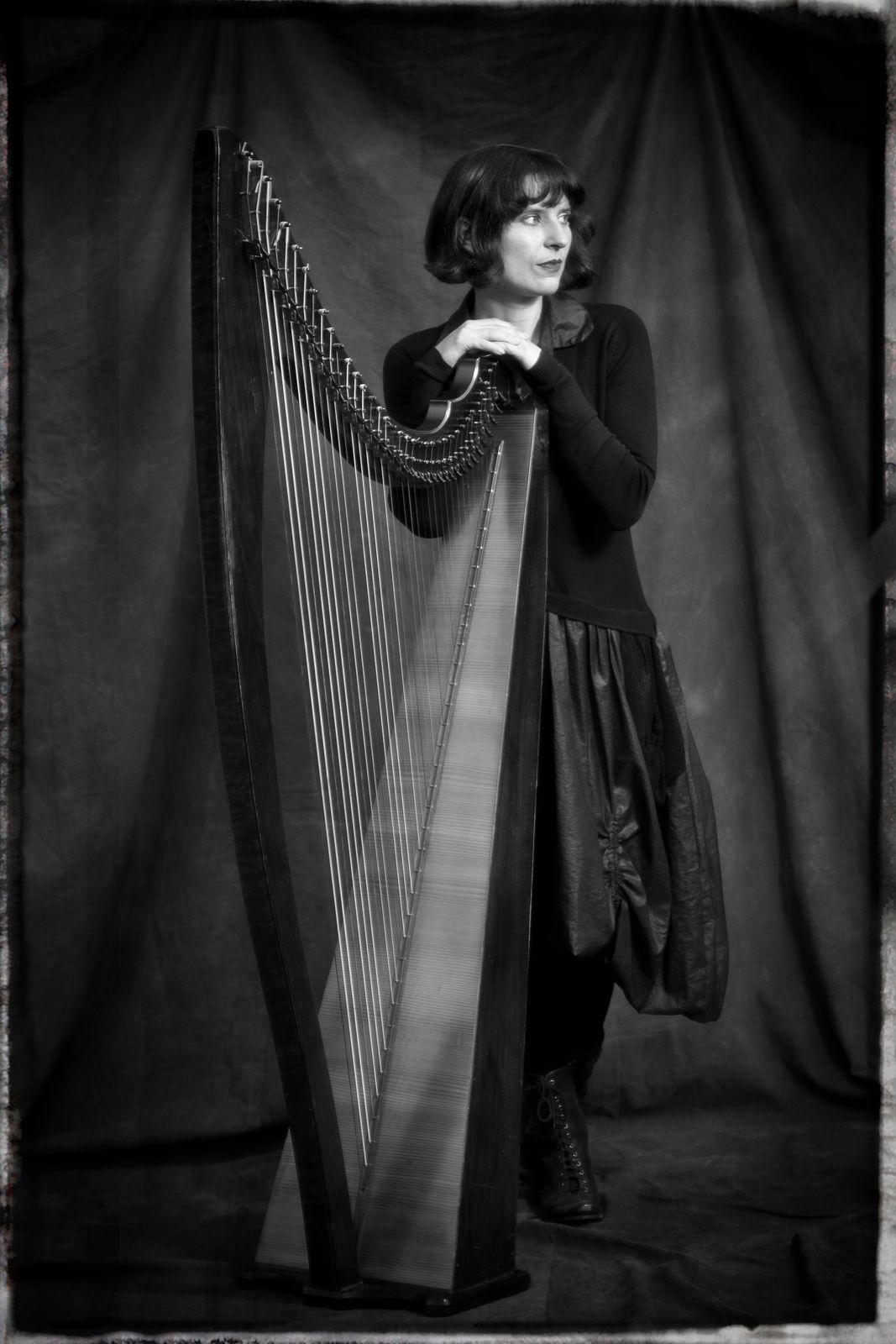 Elizabeth Nicholson Portland Harpist - Photos