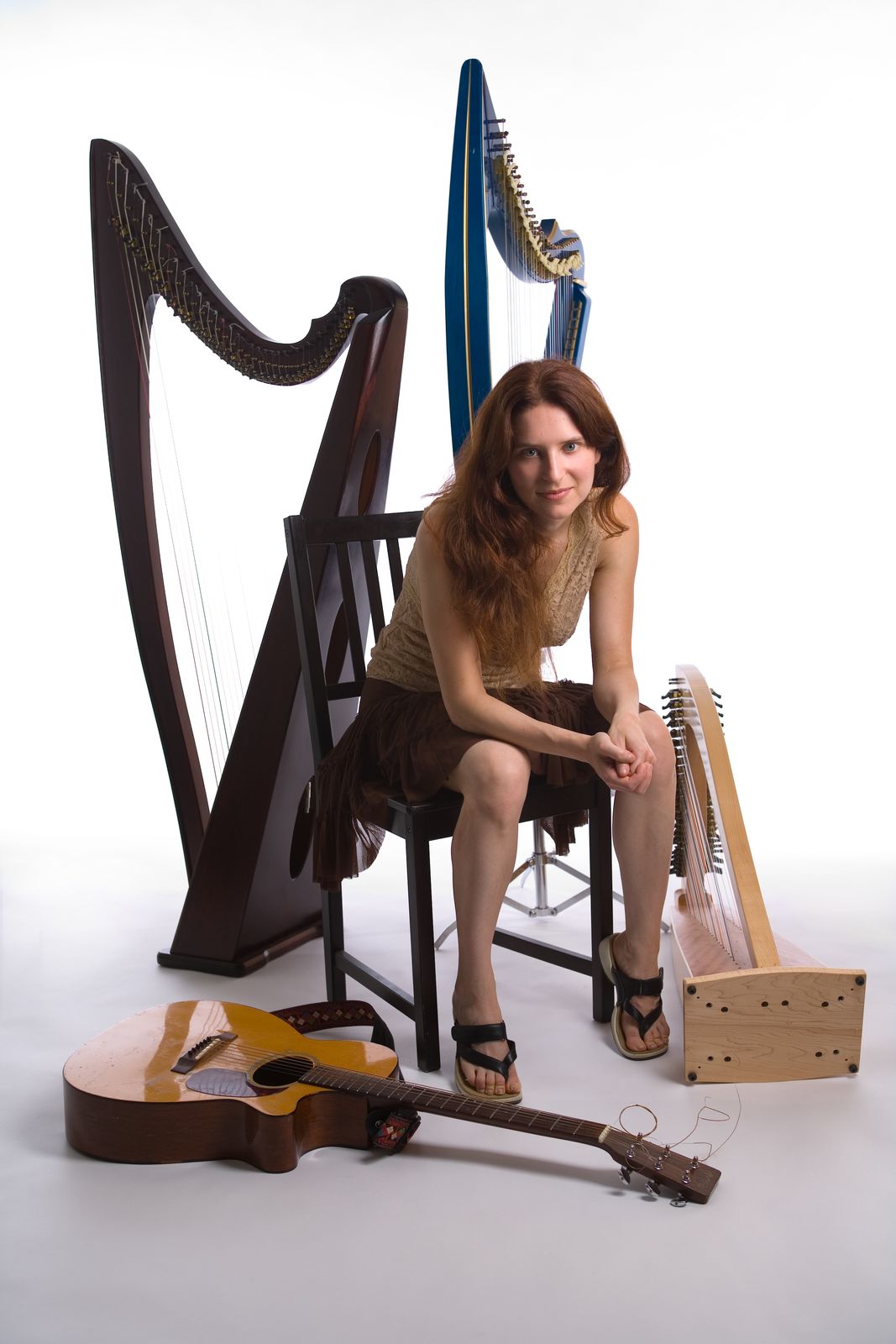 Elizabeth Nicholson Portland Harpist - Photos
