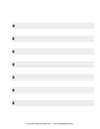 Songdog Music - Music Paper Blanks - Free - Printable