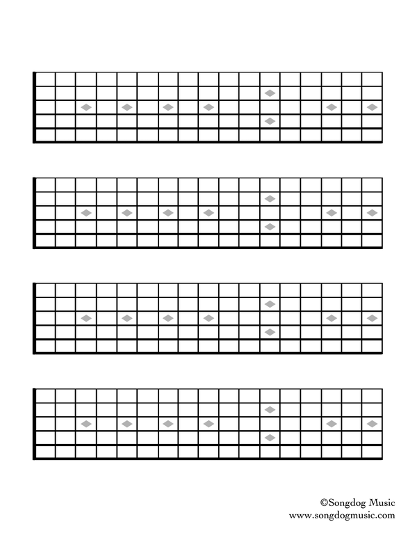 Songdog Music - Music Paper Blanks - Free - Printable