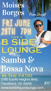 Moises Borges - Live Brazilian Jazz, Bossa Nova and Samba in Cleveland