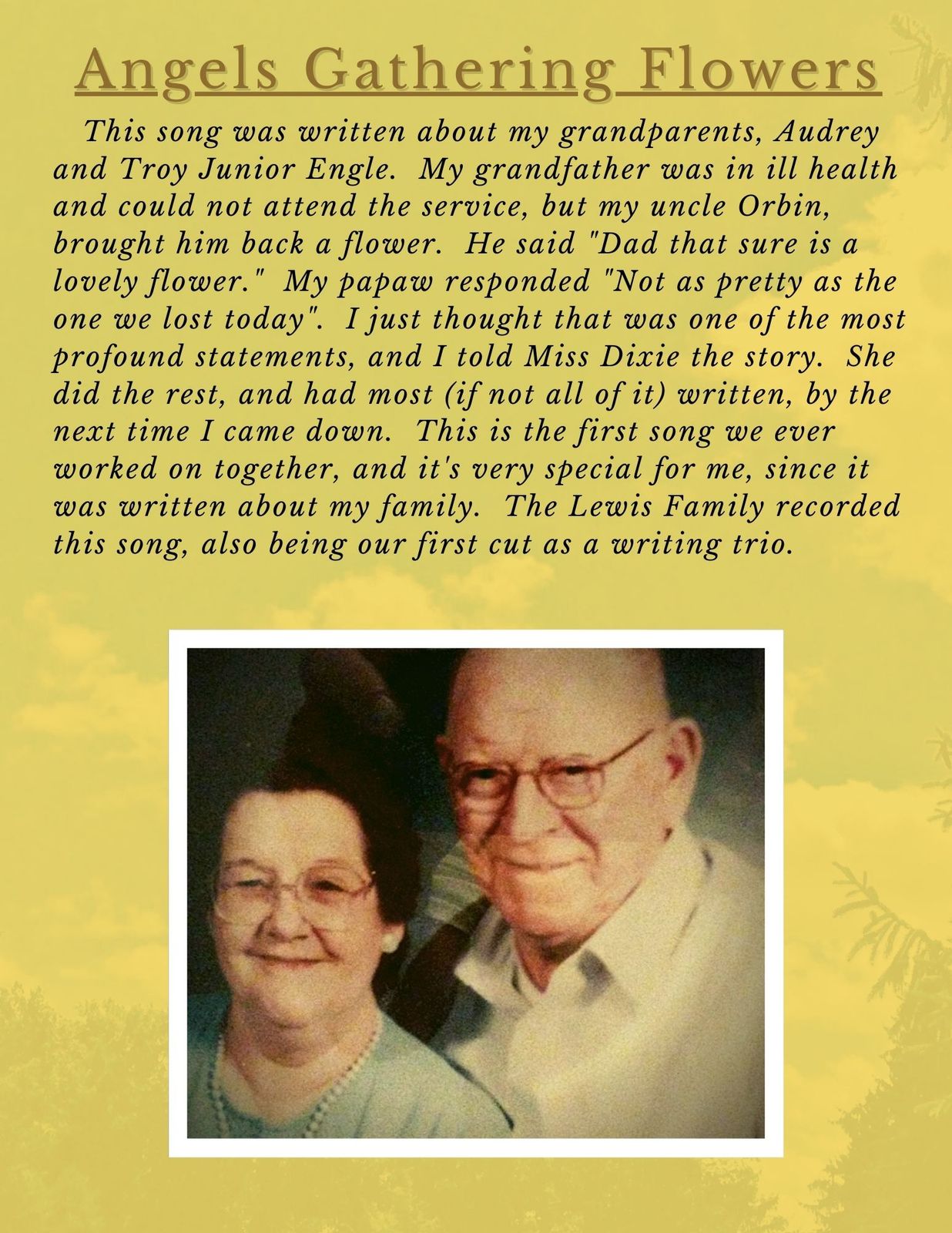 Troy Engle and Southern Skies - FHM Stories Behind The Songs