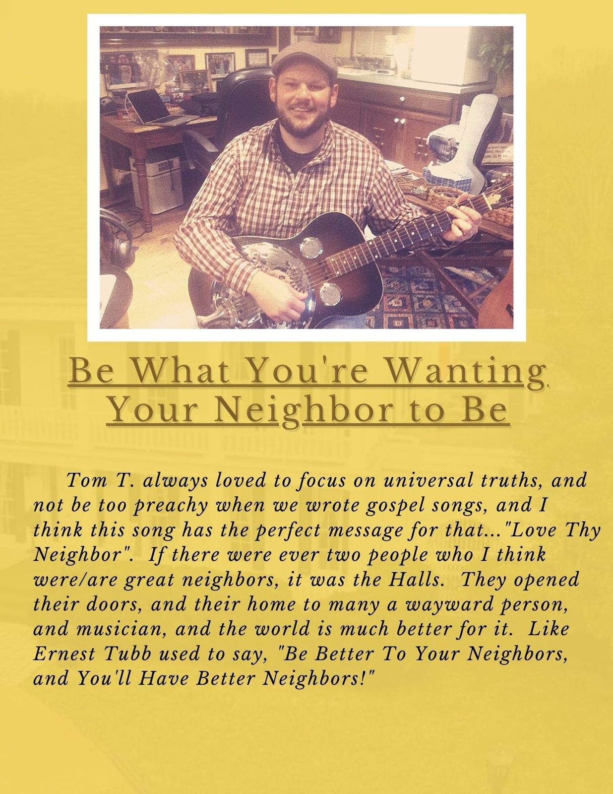 Troy Engle and Southern Skies - FHM Stories Behind The Songs