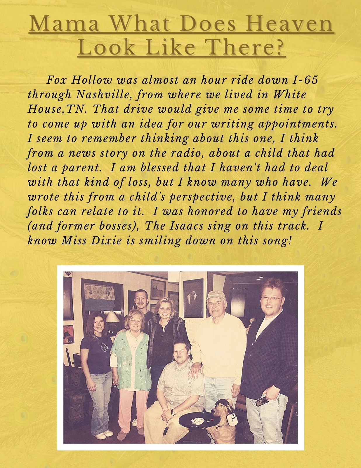 Troy Engle and Southern Skies - FHM Stories Behind The Songs