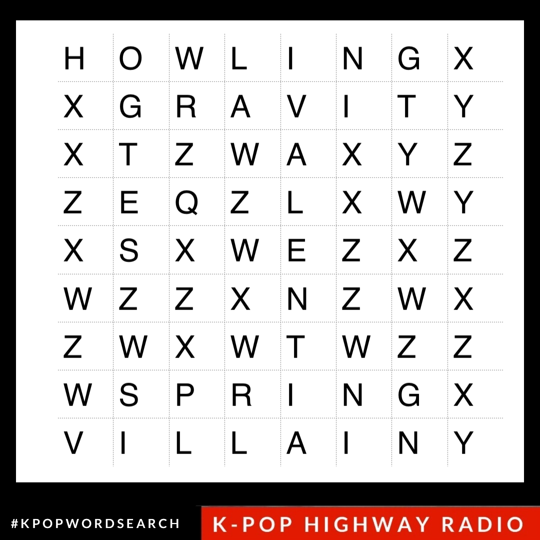 K-Pop Word Search
