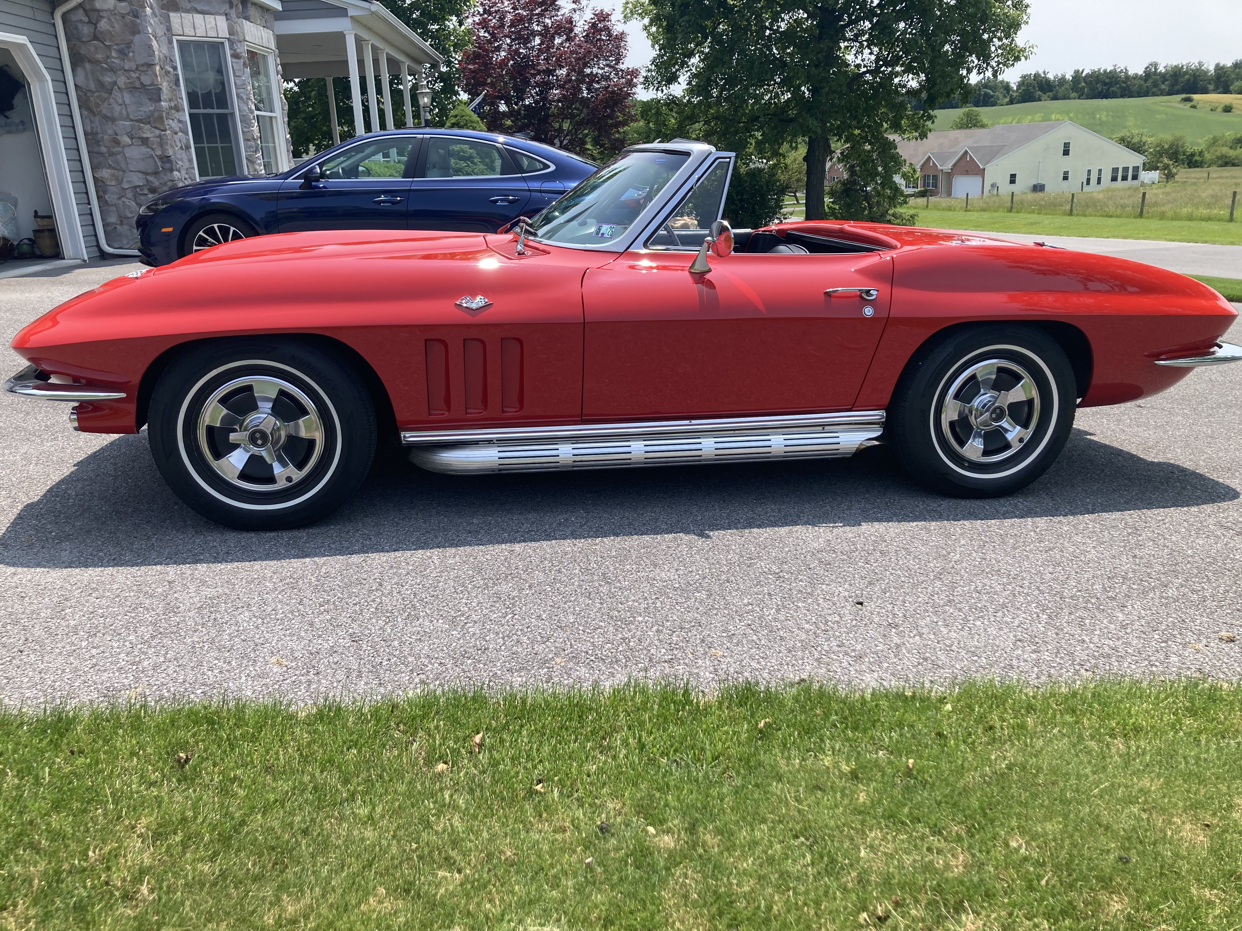 We're Giving Away A '66 Red Corvette!