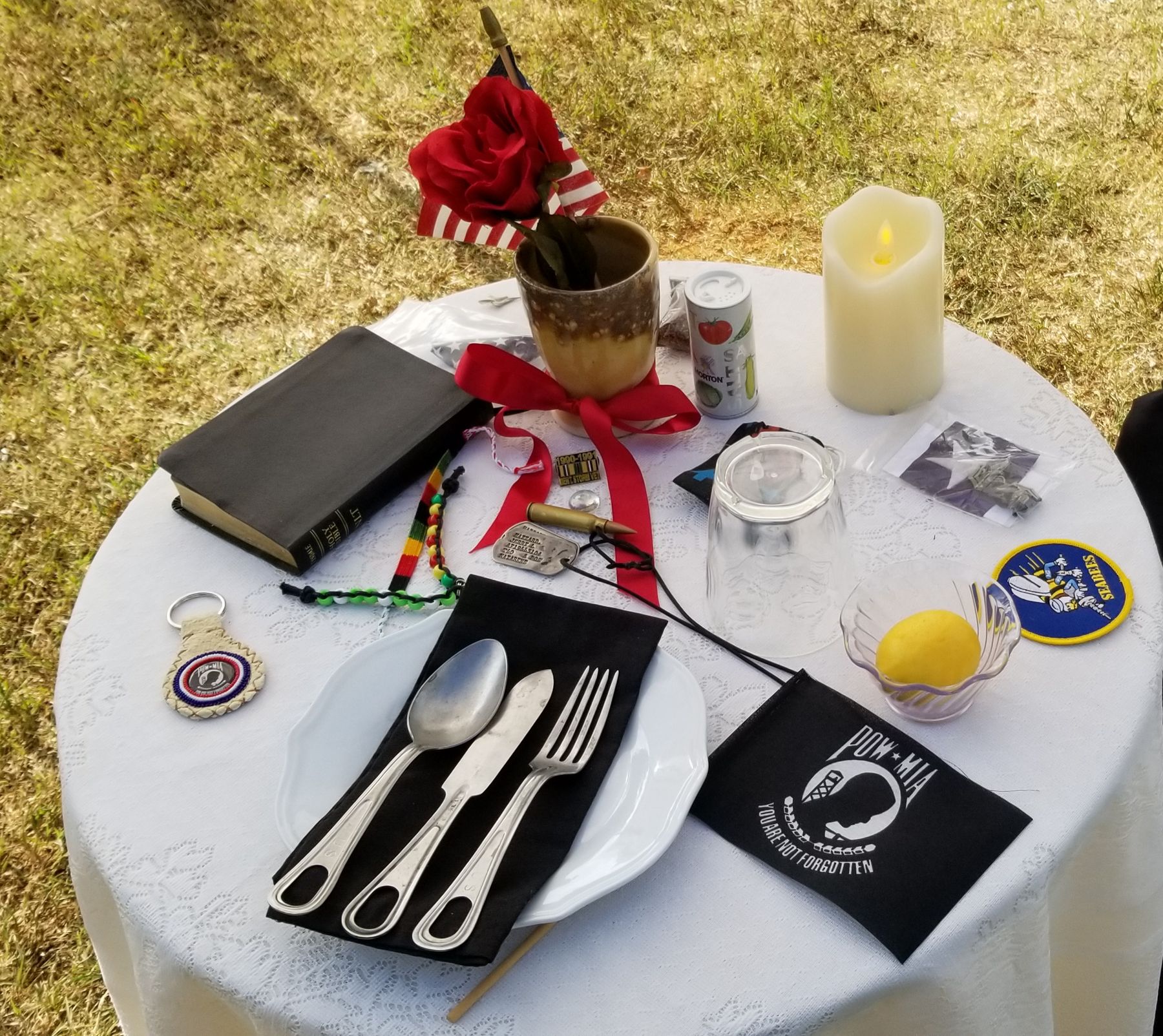 Ann M. Wolf - Missing Man Table Ceremony