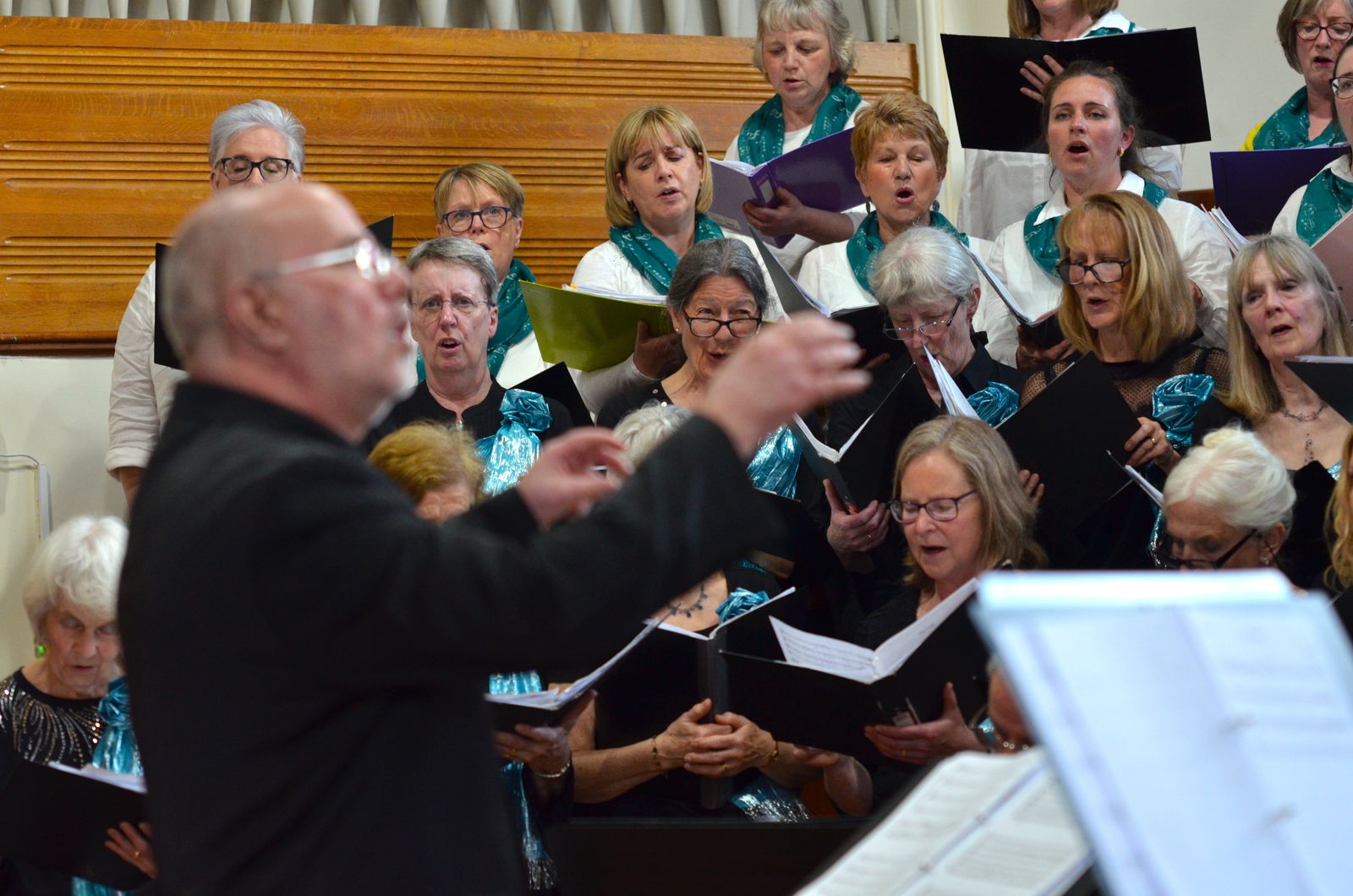 Powick Community Choir - The Choir in Action - Photo Gallery