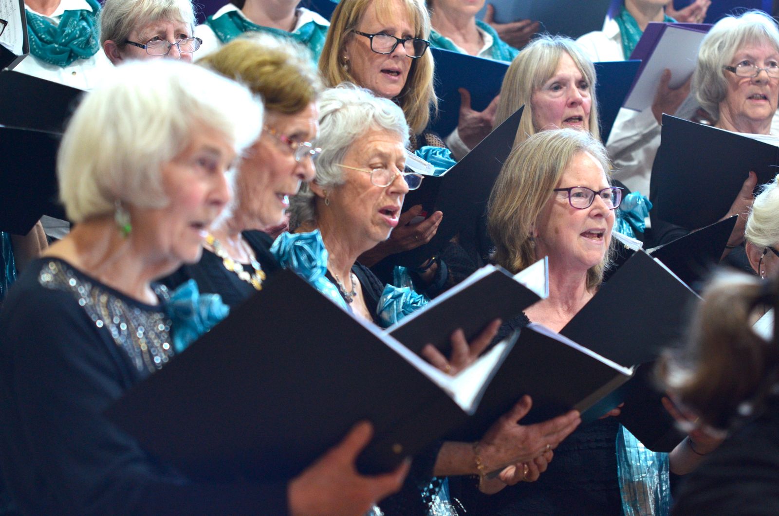Powick Community Choir - The Choir in Action - Photo Gallery