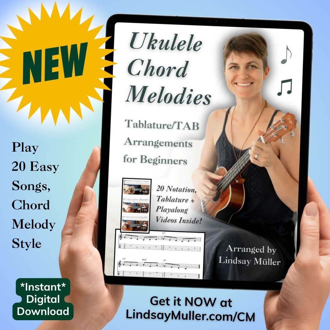 Ukulele Chord Melodies: 20 TAB Arrangements for Beginners [Digital ...