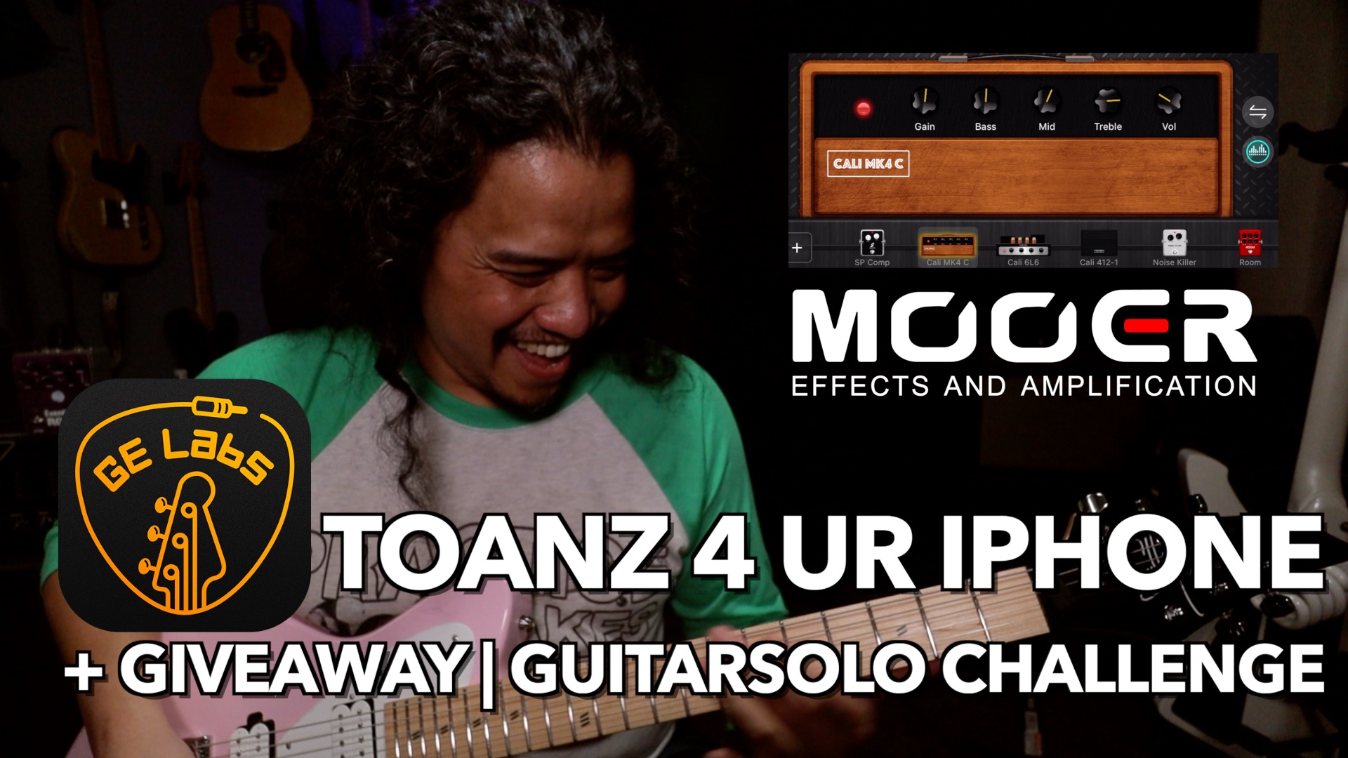 Mooer GE Labs App Giveaway and Jam Project!